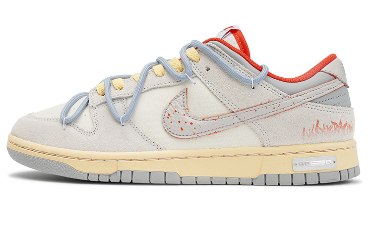 [Custom Shoes] Nike Dunk Low 'Berry Carved - Ashen Sun Graffiti ...