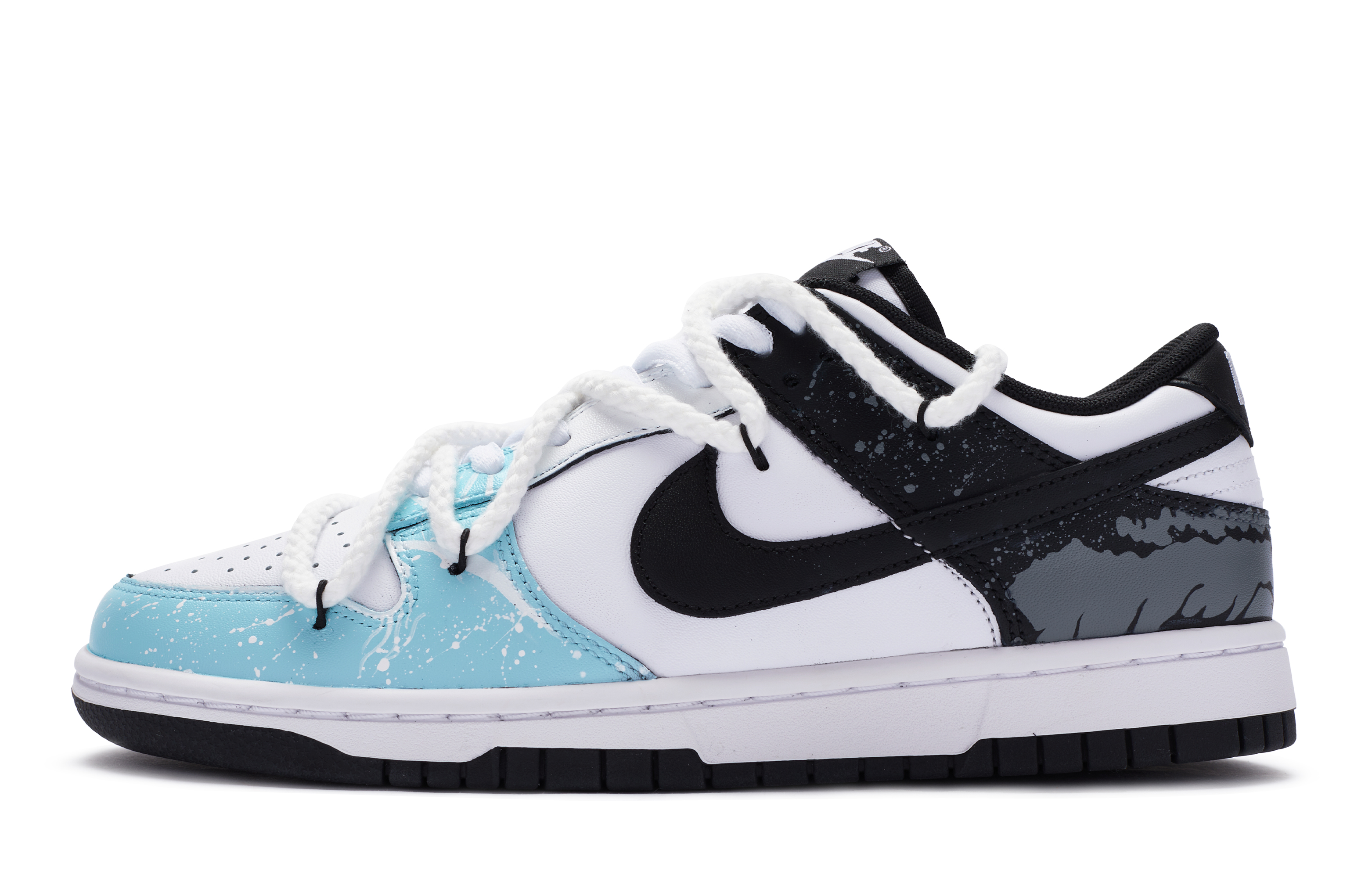 [Custom Shoes] Nike Dunk Low 'Blue Wave' - Novelship