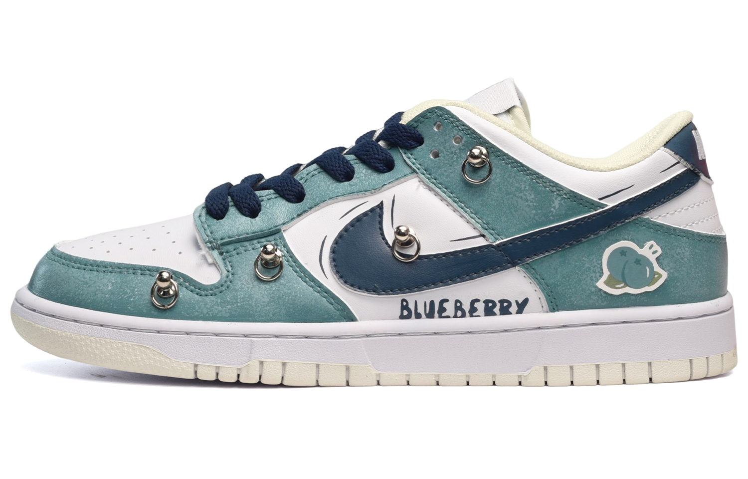 [Custom Shoes] Nike Dunk Low 'Blueberry Soda' - Novelship