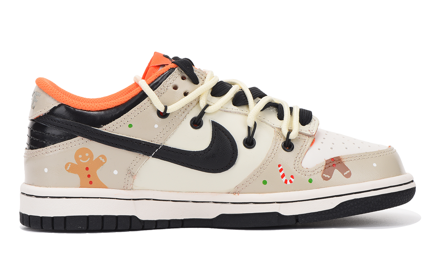 Buy [Custom Shoes] Nike Dunk Low 'Christmas Cookie Milk Tea' - Novelship