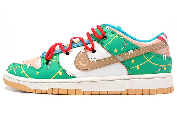Buy [Custom Shoes] Nike Dunk Low 'Christmas Tree Bells Ribbon' - Novelship
