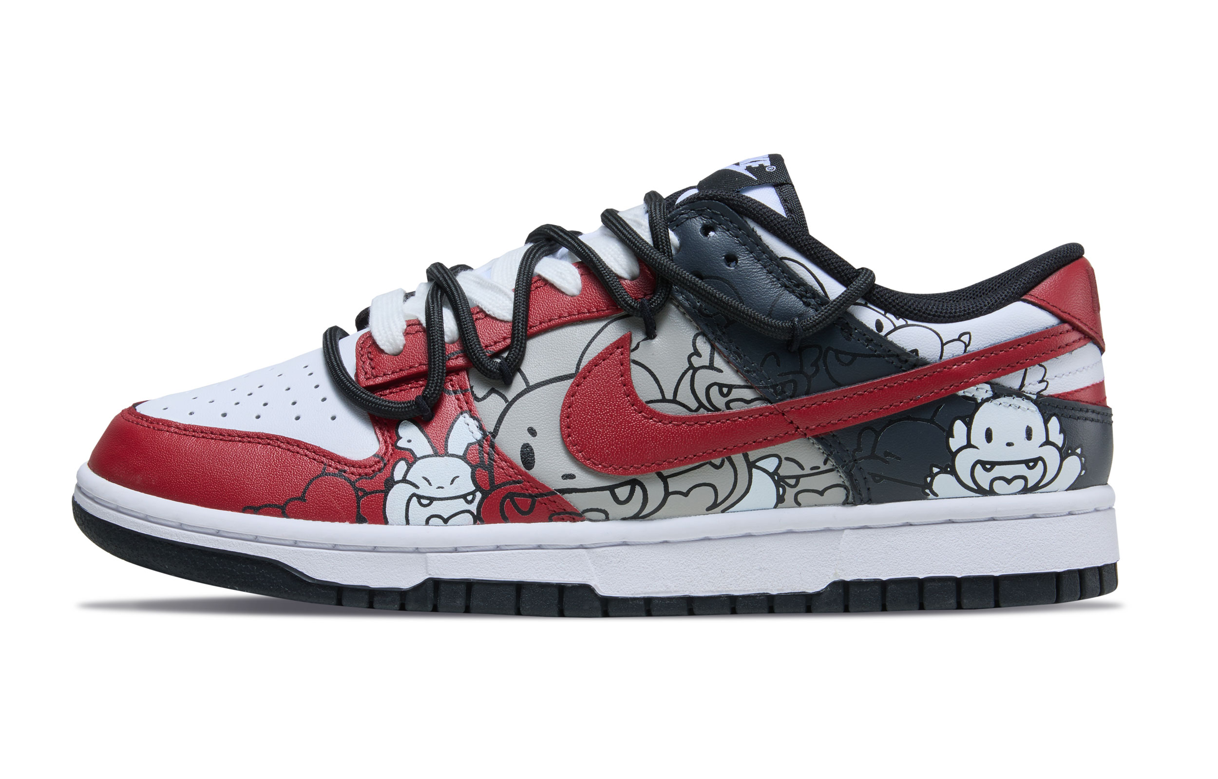 Buy [Custom Shoes] Nike Dunk Low 'CNY Year of the Dragon Black Red ...