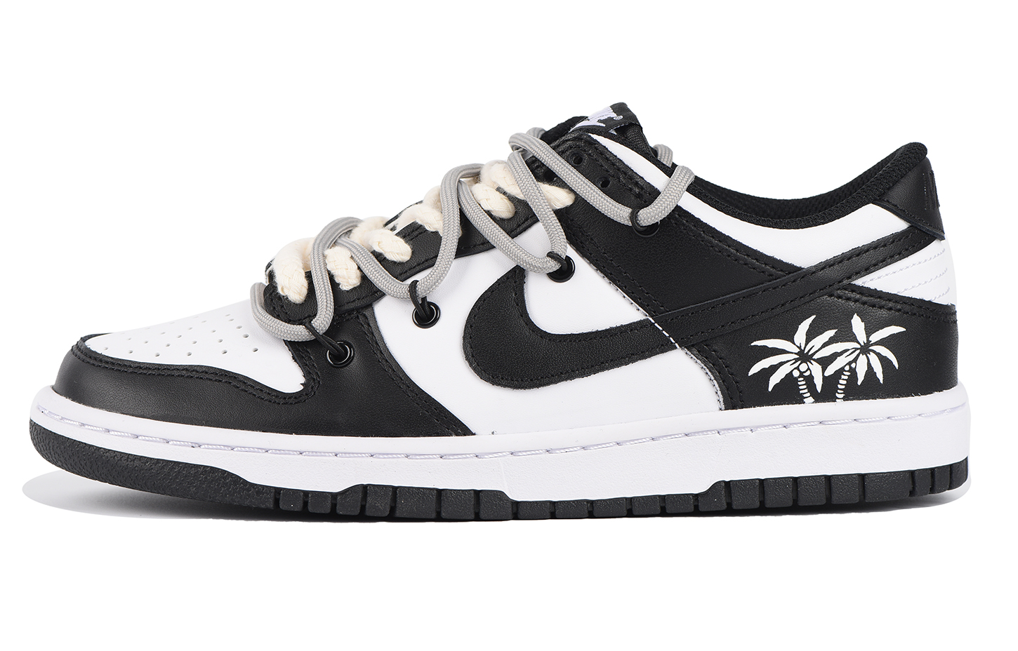 [Custom Shoes] Nike Dunk Low 'Coconut Tree Deconstructed' - Novelship