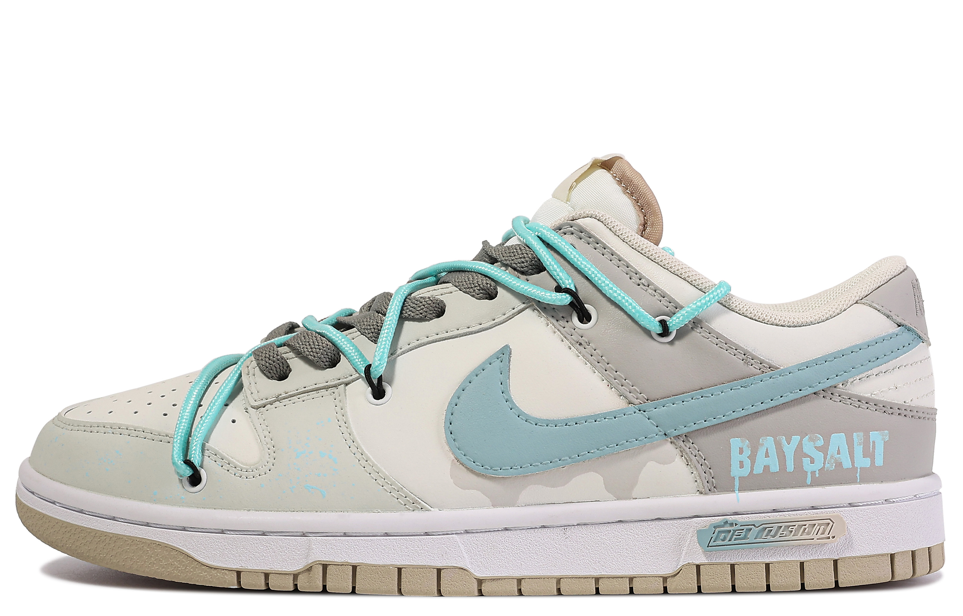 [Custom Shoes] Nike Dunk Low 'Da Vinci Sea Salt Cheese' DV0831-003 ...