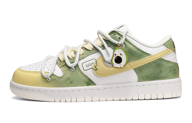 [Custom Shoes] Nike Dunk Low 'Deconstructed Fresh Avocado' - Novelship