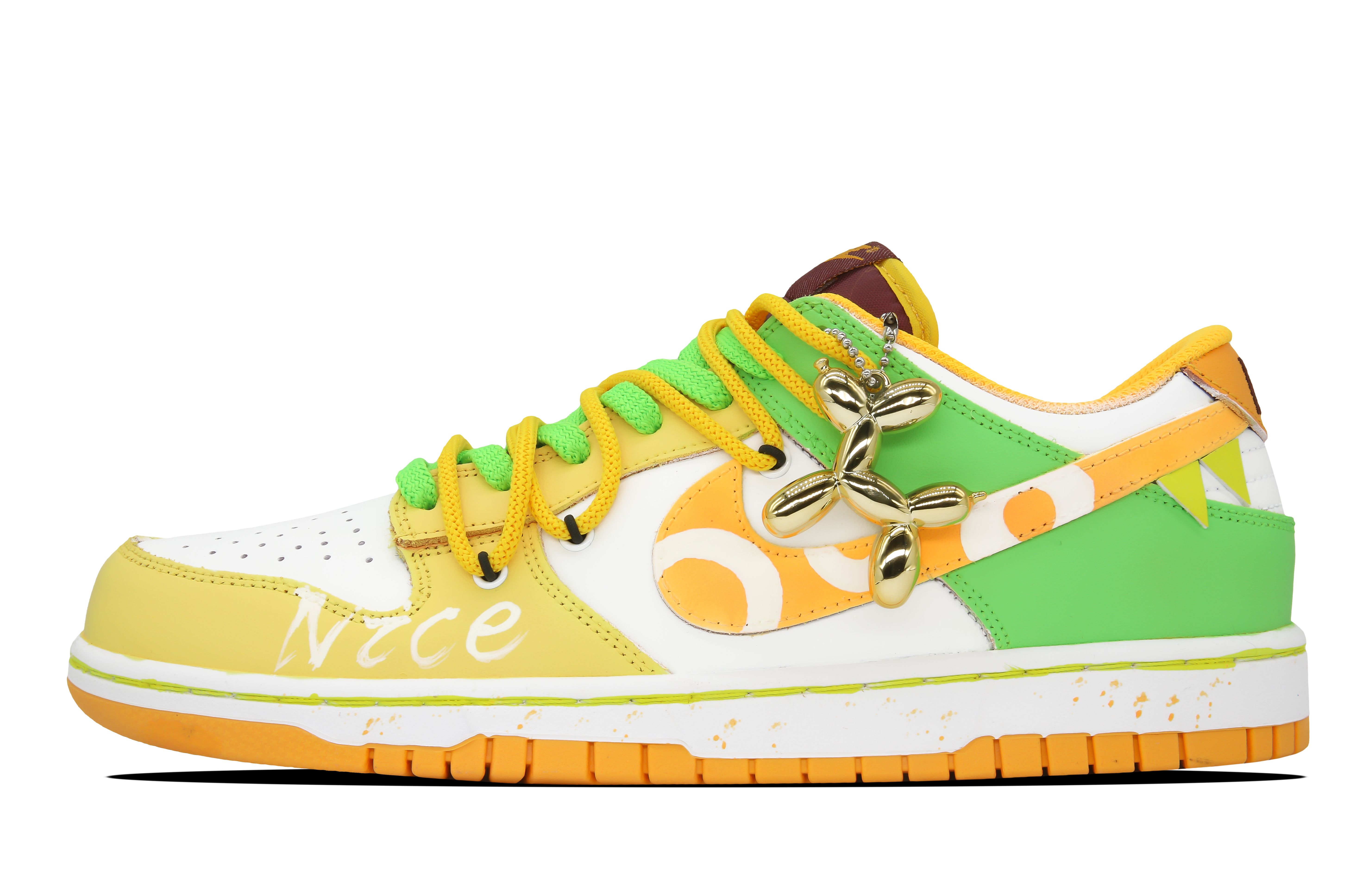 [Custom Shoes] Nike Dunk Low 'Dopamine Party' - Novelship