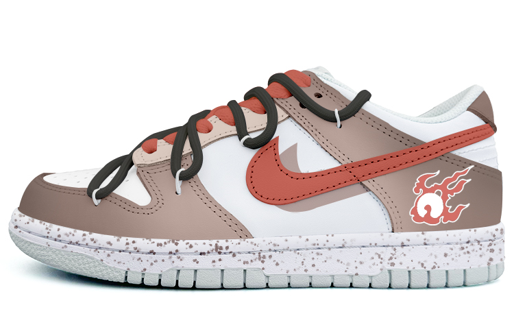 [Custom Shoes] Nike Dunk Low 'Flame Gradient Traditional Pattern ...