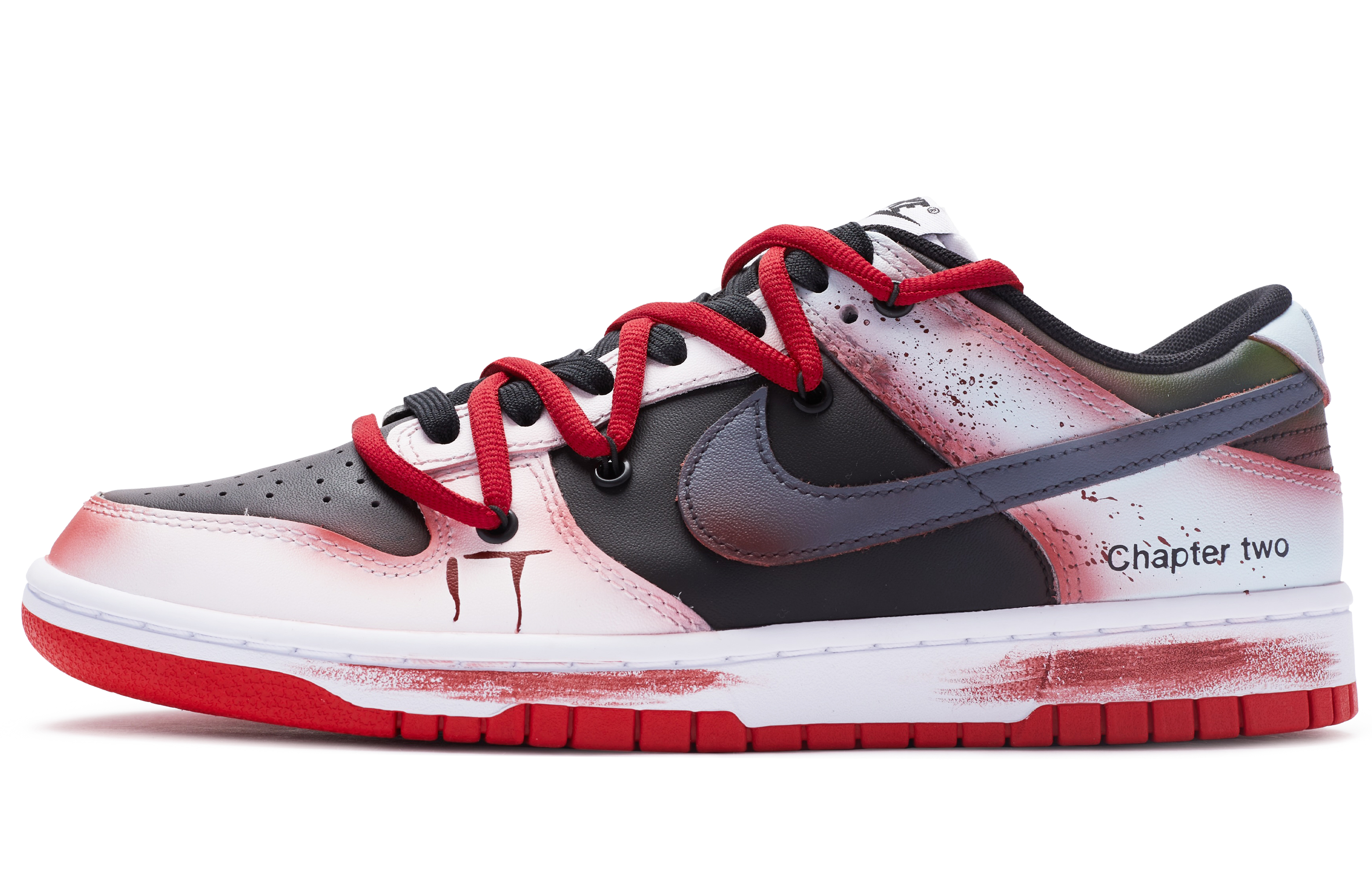 Buy [Custom Shoes] Nike Dunk Low 'Fool's Day Clown Deconstructed Hand ...