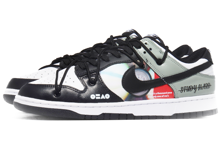 Buy [Custom Shoes] Nike Dunk Low 'Hong Kong Pixel Reflection' - Novelship