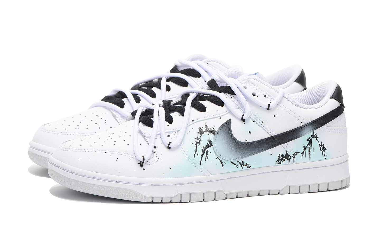 Buy [Custom Shoes] Nike Dunk Low 'Landscape Deconstruction' - Novelship