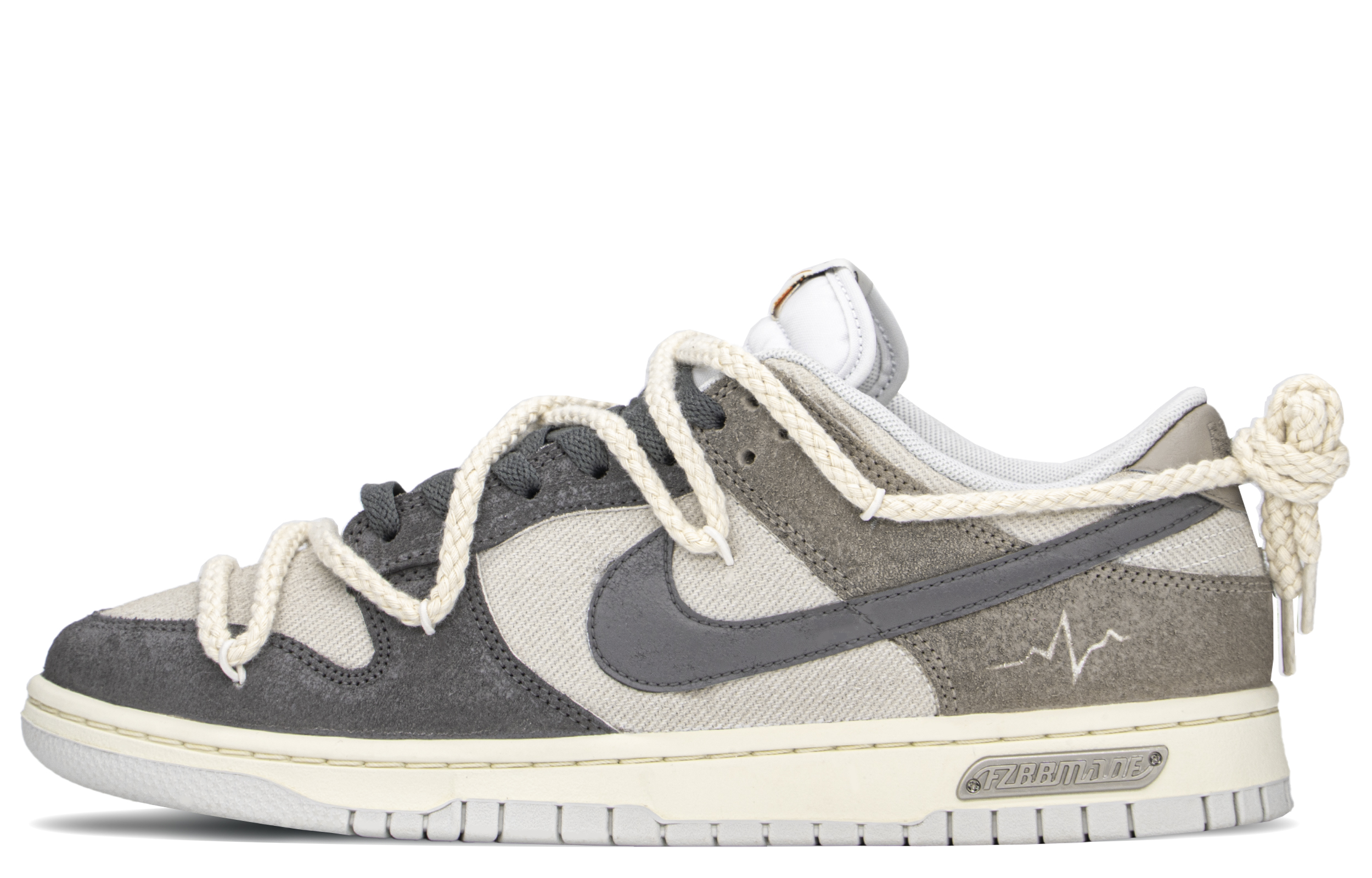 [Custom Shoes] Nike Dunk Low 'Love Pulse Earth Tones' - Novelship