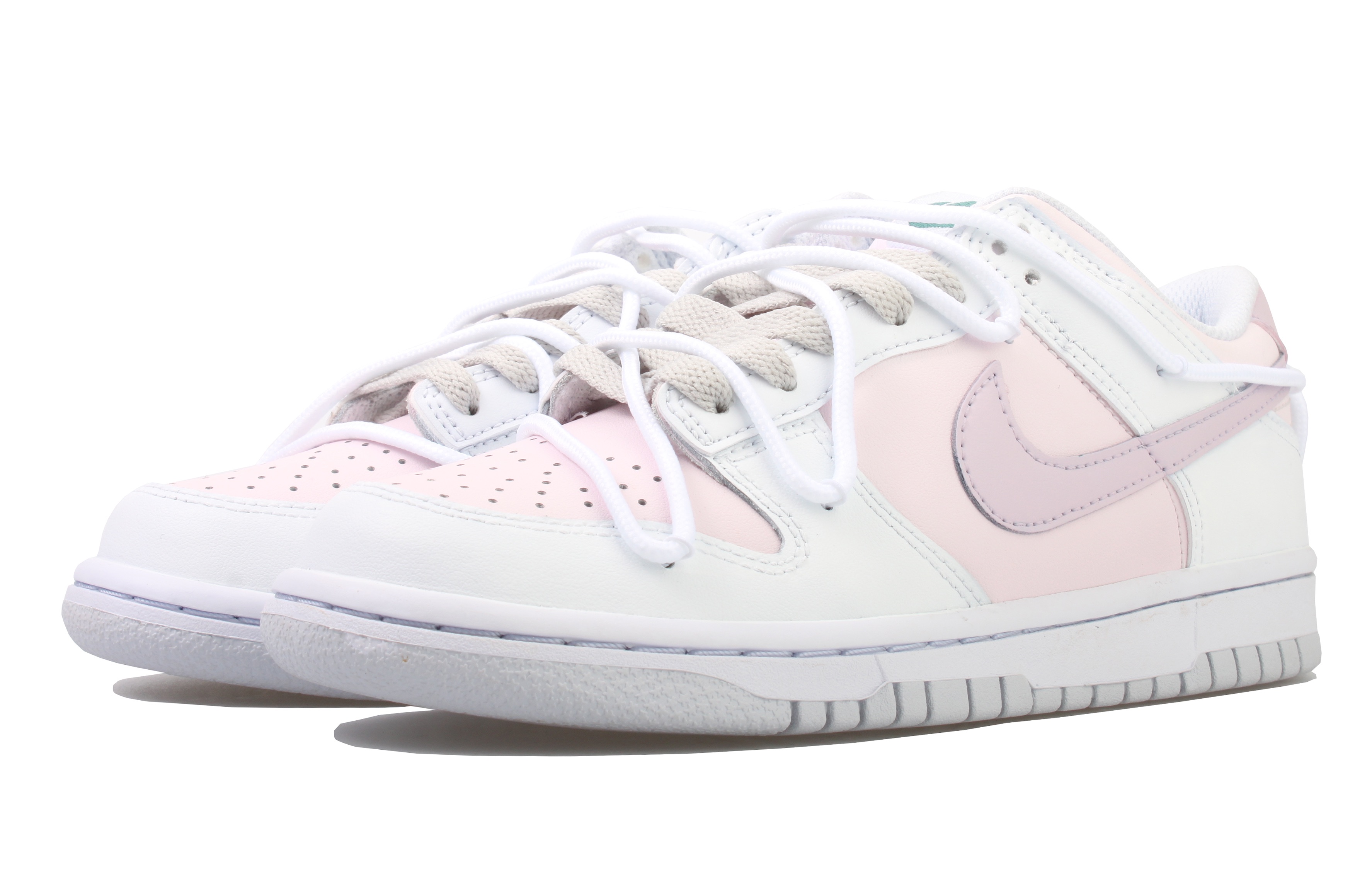 Buy [Custom Shoes] Nike Dunk Low 'Mineral Teal Peach Mochi' - Novelship