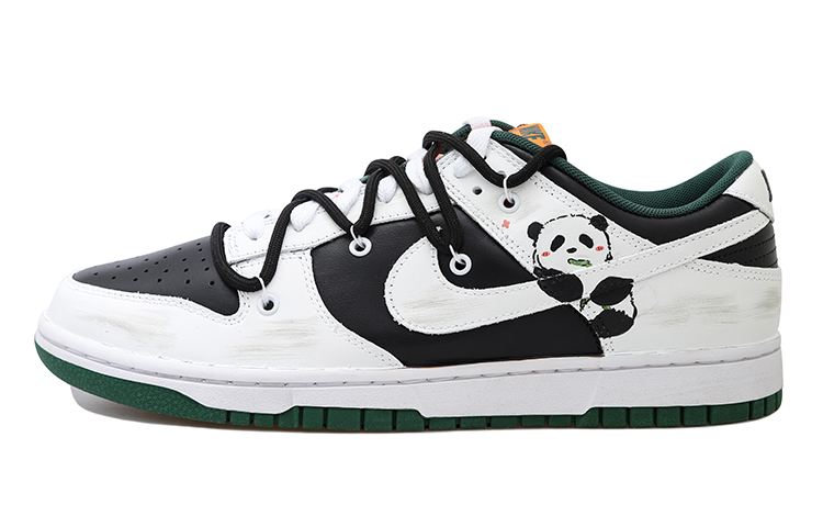 [Custom Shoes] Nike Dunk Low 'Panda Distressed' - Novelship