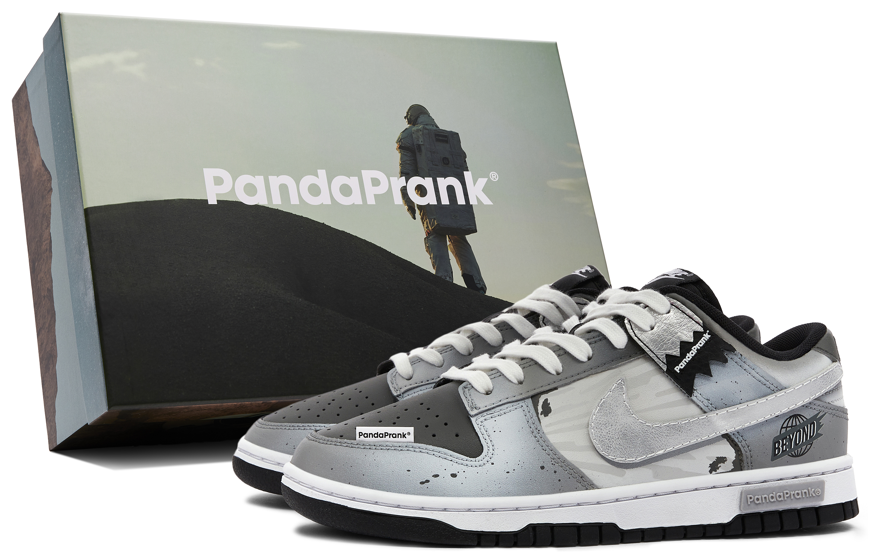 [Custom Shoes] Nike Dunk Low 'Panda Prank - Beyond Light Years' DV0831 ...