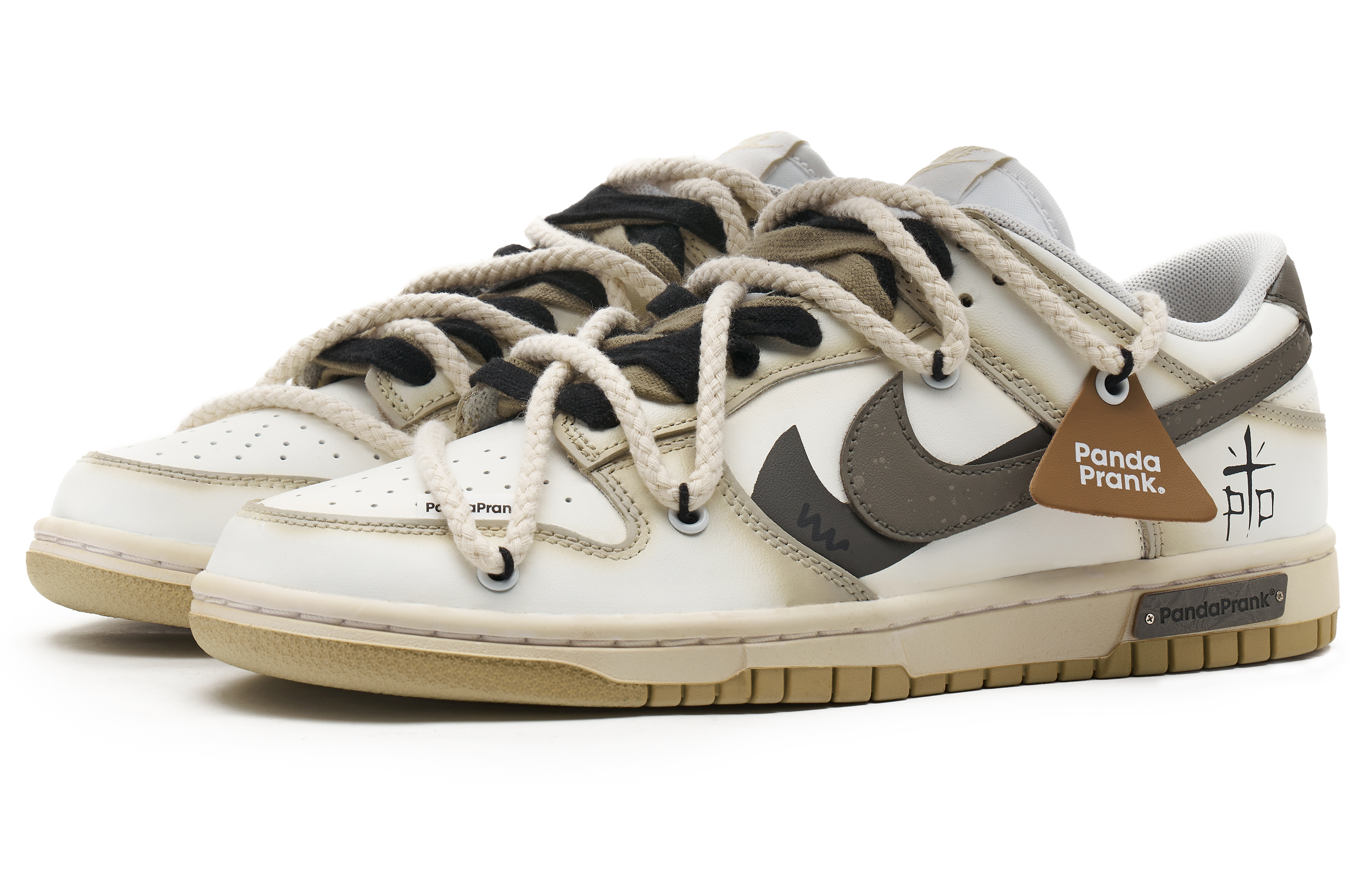 Buy [Custom Shoes] Nike Dunk Low 'Panda Prank' - Novelship