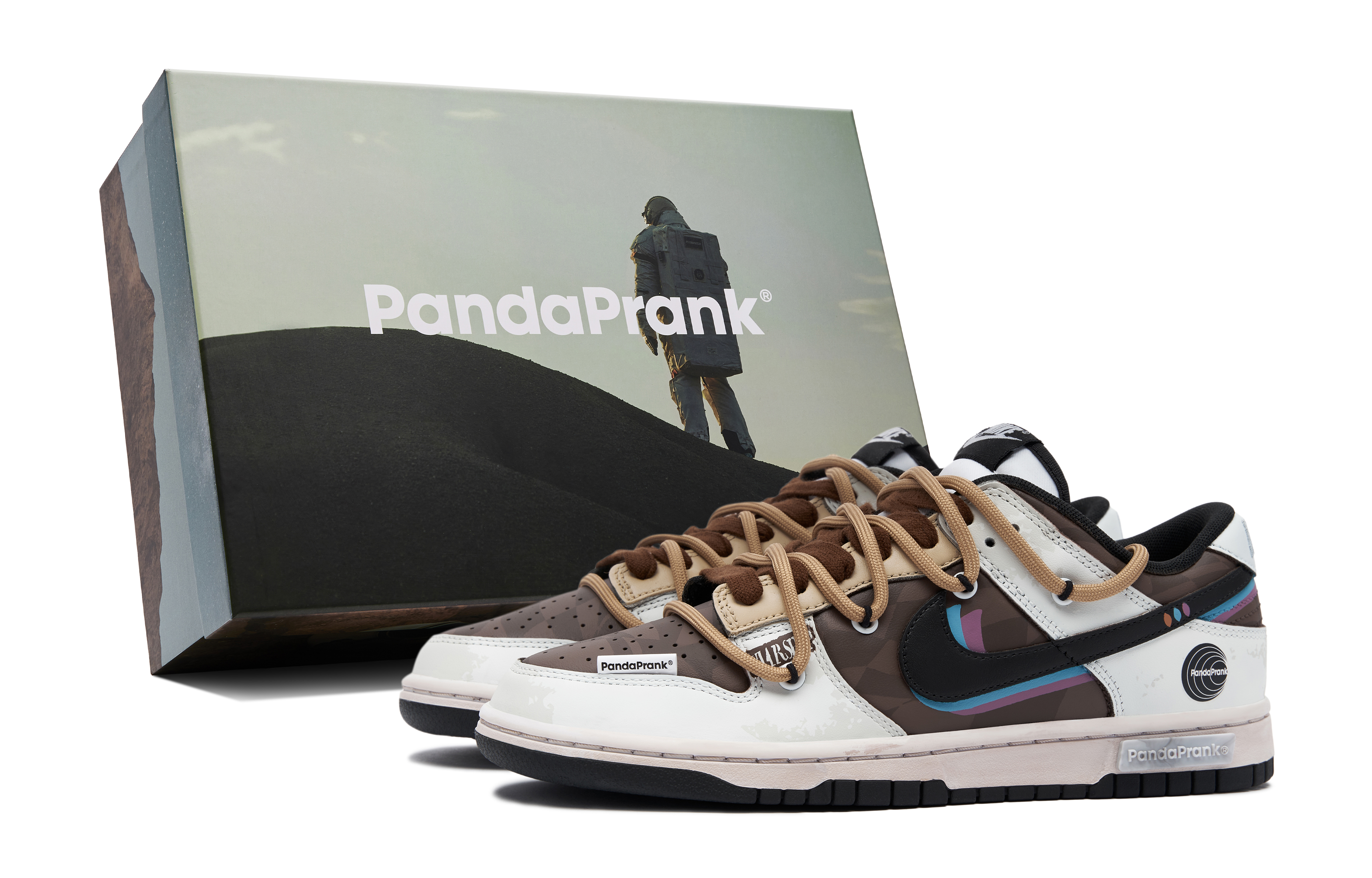 [Custom Shoes] Nike Dunk Low 'Panda Prank Cosmic Exploration' CW1590 ...