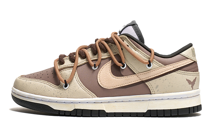 [Custom Shoes] Nike Dunk Low 'Panda Prank Deconstructed Aged Wasteland ...