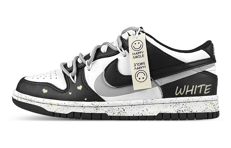 Buy [Custom Shoes] Nike Dunk Low 'Panda Smiley' - Novelship