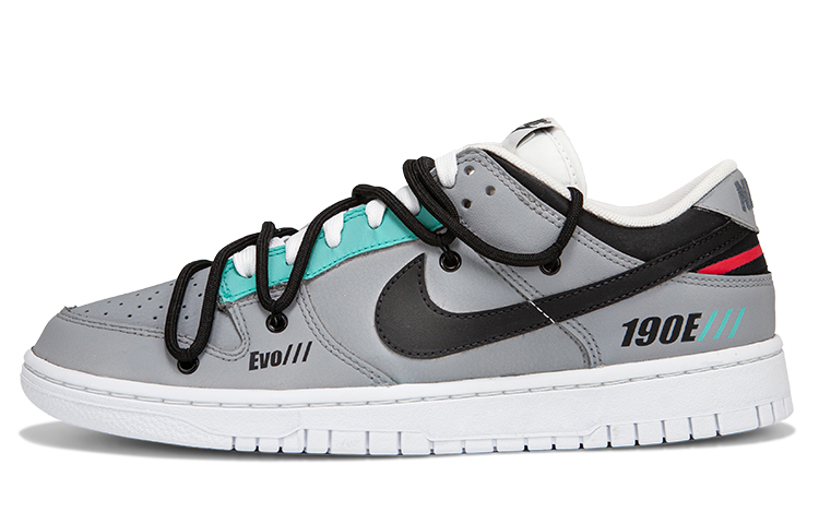[Custom Shoes] Nike Dunk Low 'Racing Neon Sci-Fi Grey Green' - Novelship