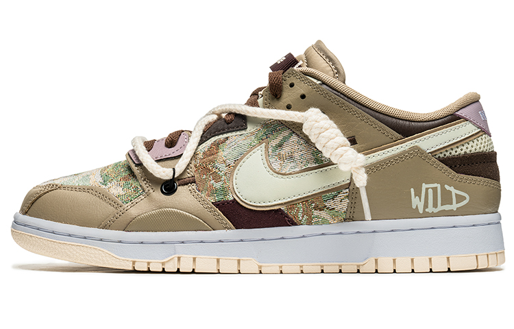 [Custom Shoes] Nike Dunk Low 'Renaissance Art Stitched Monster' - Novelship