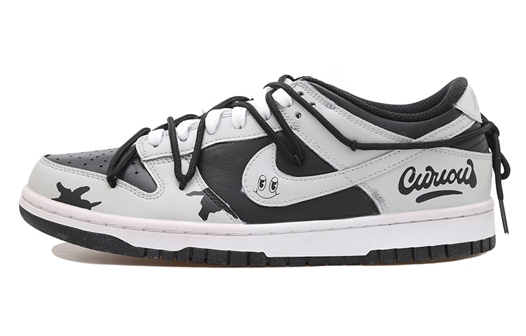 Buy [Custom Shoes] Nike Dunk Low 'Reversed Distressed Graffiti Black ...