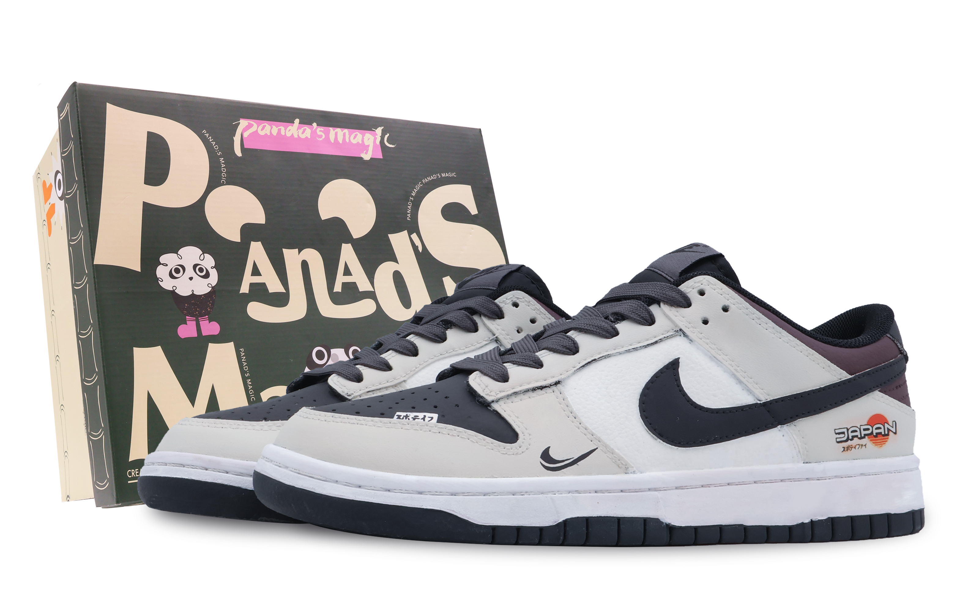[Custom Shoes] Nike Dunk Low 'Simple White' - Novelship