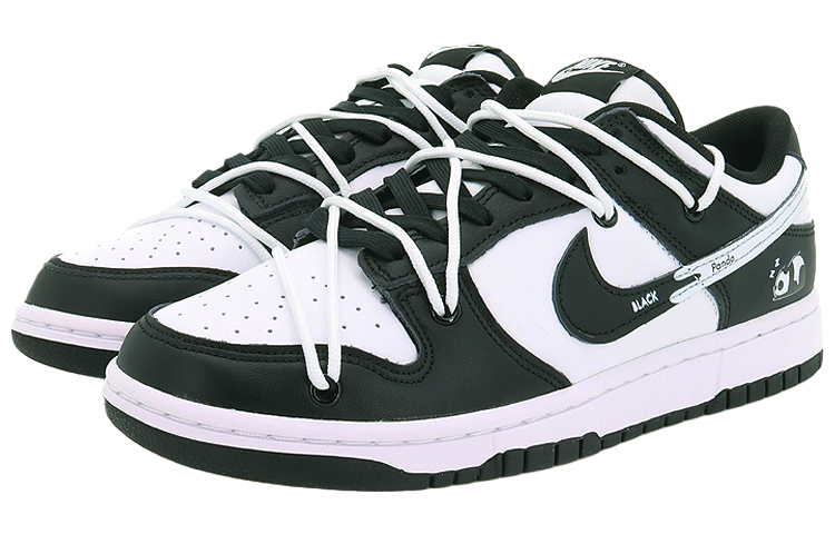 Buy [Custom Shoes] Nike Dunk Low 'Sleepy Panda' - Novelship