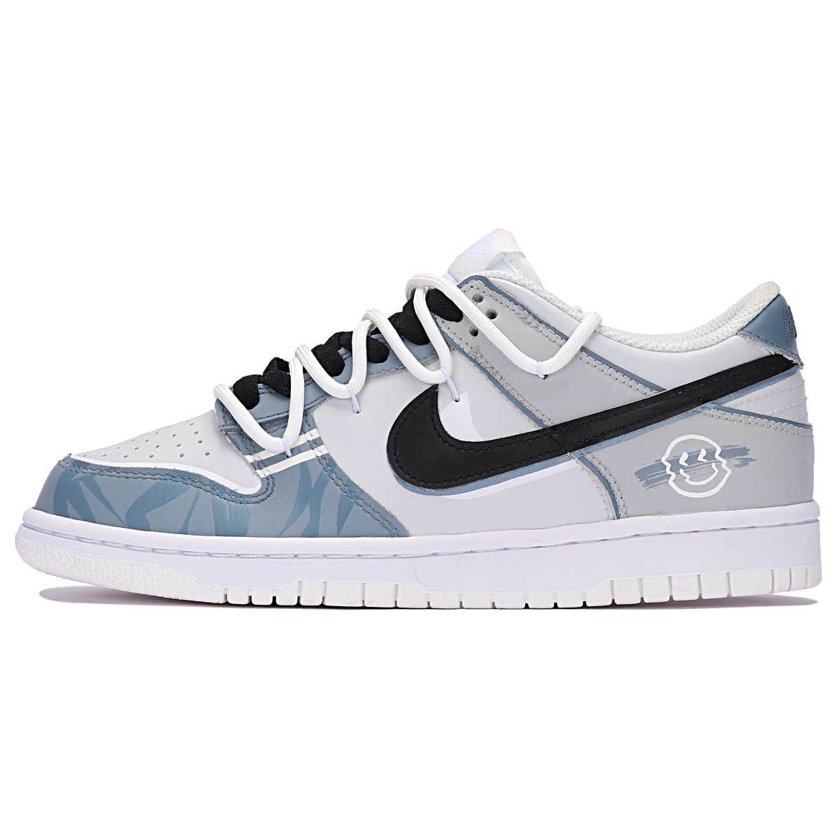 Buy [Custom Shoes] Nike Dunk Low 'Smiley Blue Cool' DH9765-100-466273 ...