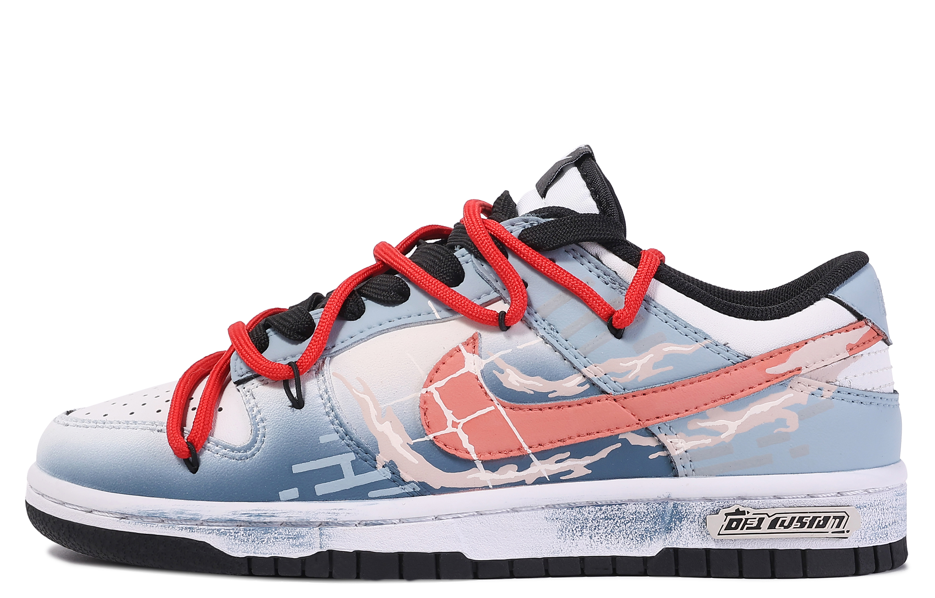 [Custom Shoes] Nike Dunk Low 'Sunset Beach Gradient' - Novelship