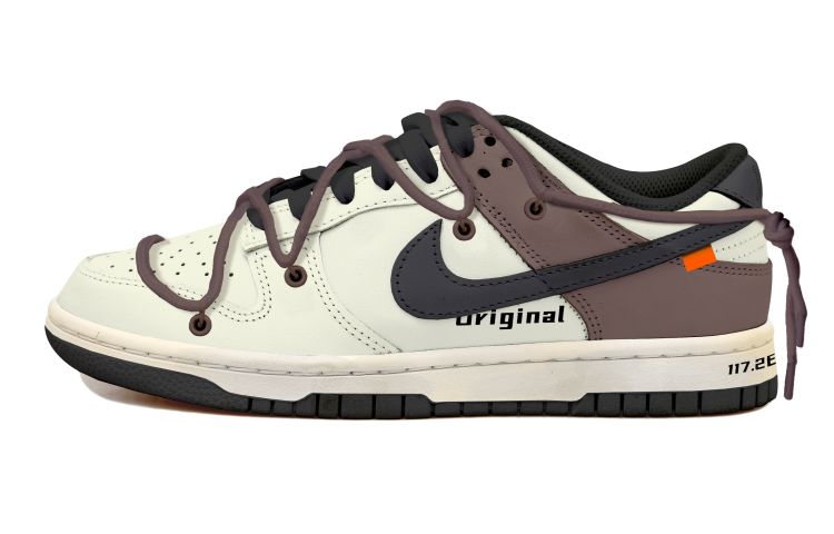[Custom Shoes] Nike Dunk Low 'Vintage Coffee Deconstructed' - Novelship