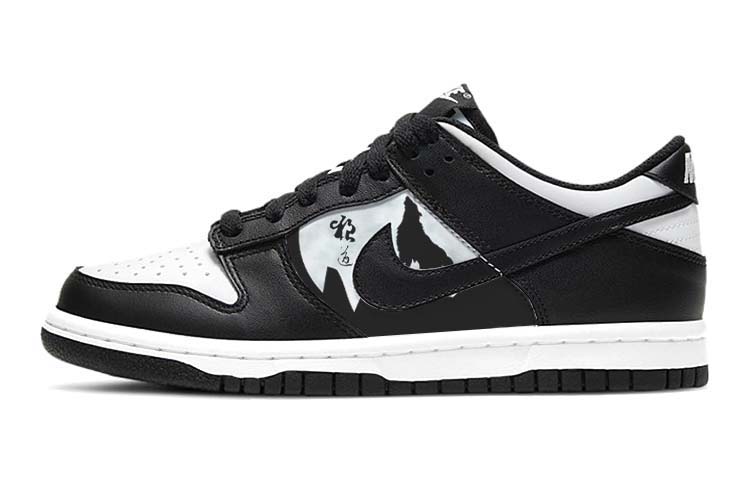 Comprar [Custom Shoes] Nike Dunk Low 'Wolf Spirit Black White' - Novelship