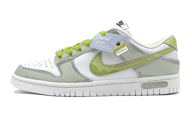 Buy [Custom Shoes] Nike Dunk Low Retro 'Avocado Green White' - Novelship