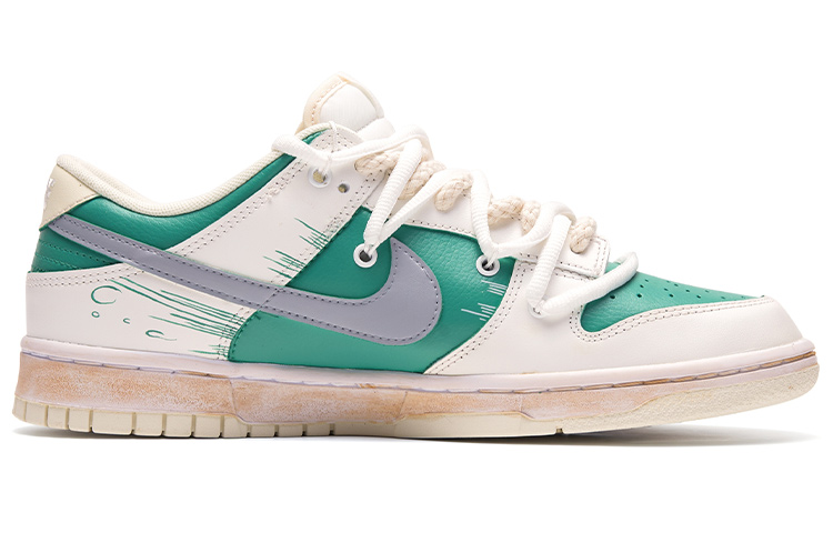 Buy [Custom Shoes] Nike Dunk Low Retro 'Coconut Milk Deconstructed' - Novelship