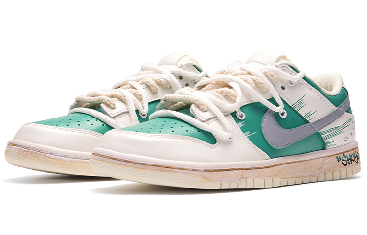 Buy [Custom Shoes] Nike Dunk Low Retro 'Coconut Milk Deconstructed' - Novelship