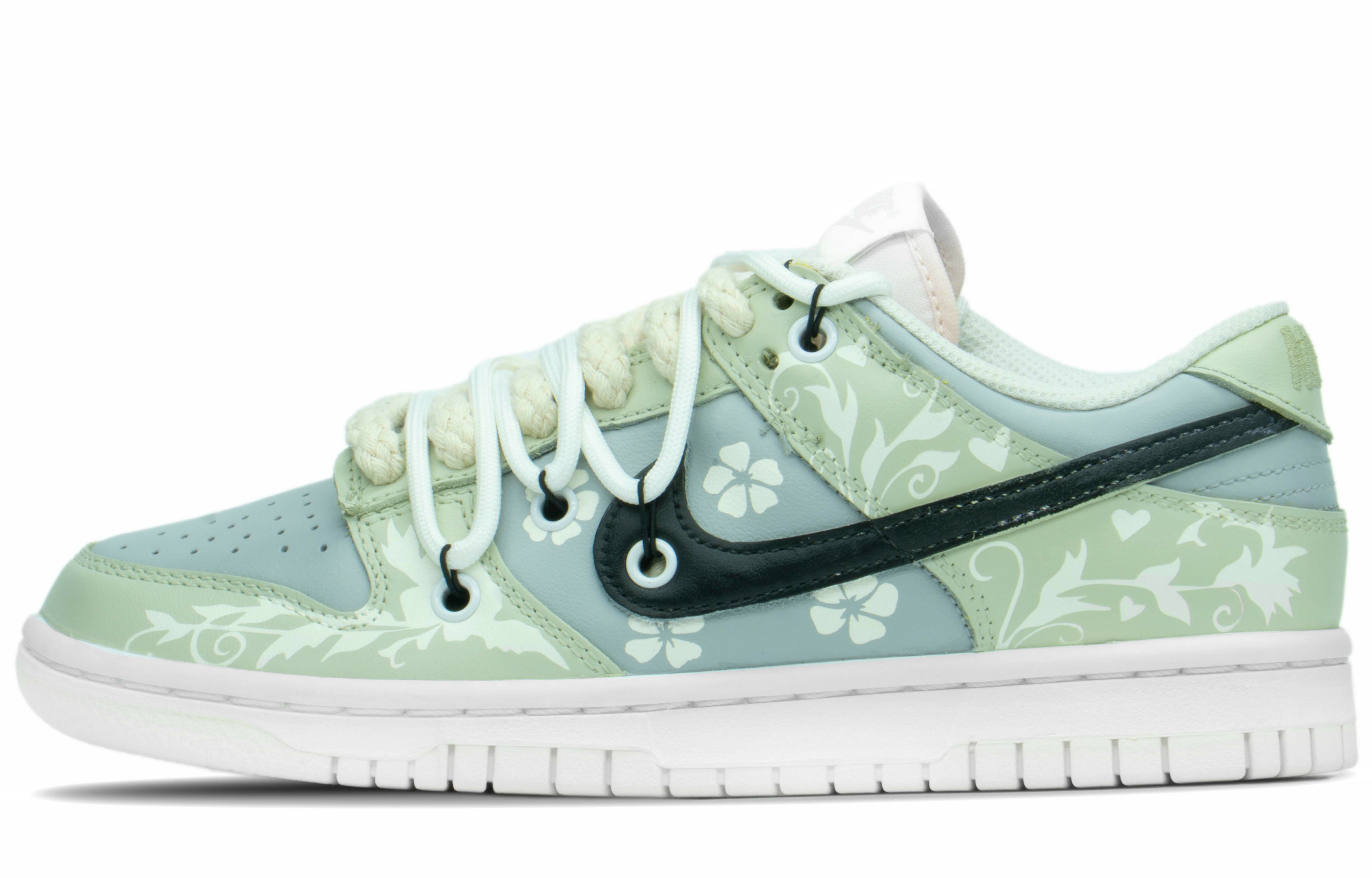 Buy [Custom Shoes] Nike Dunk Low Special Box 'Deconstructed Lace Floral' - Novelship
