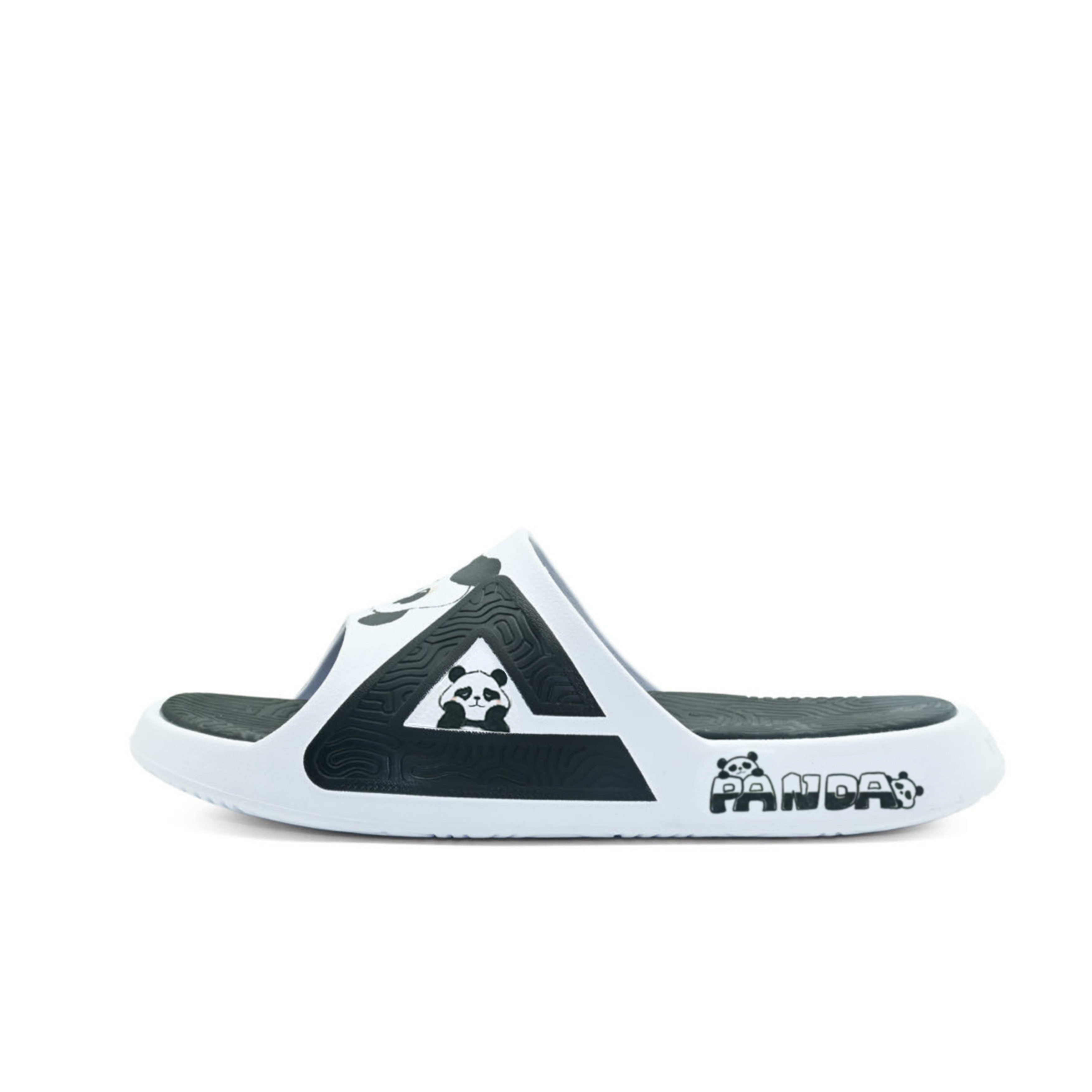 [Custom Shoes] Peak Tai Chi Slide 'White Black Panda' - Novelship