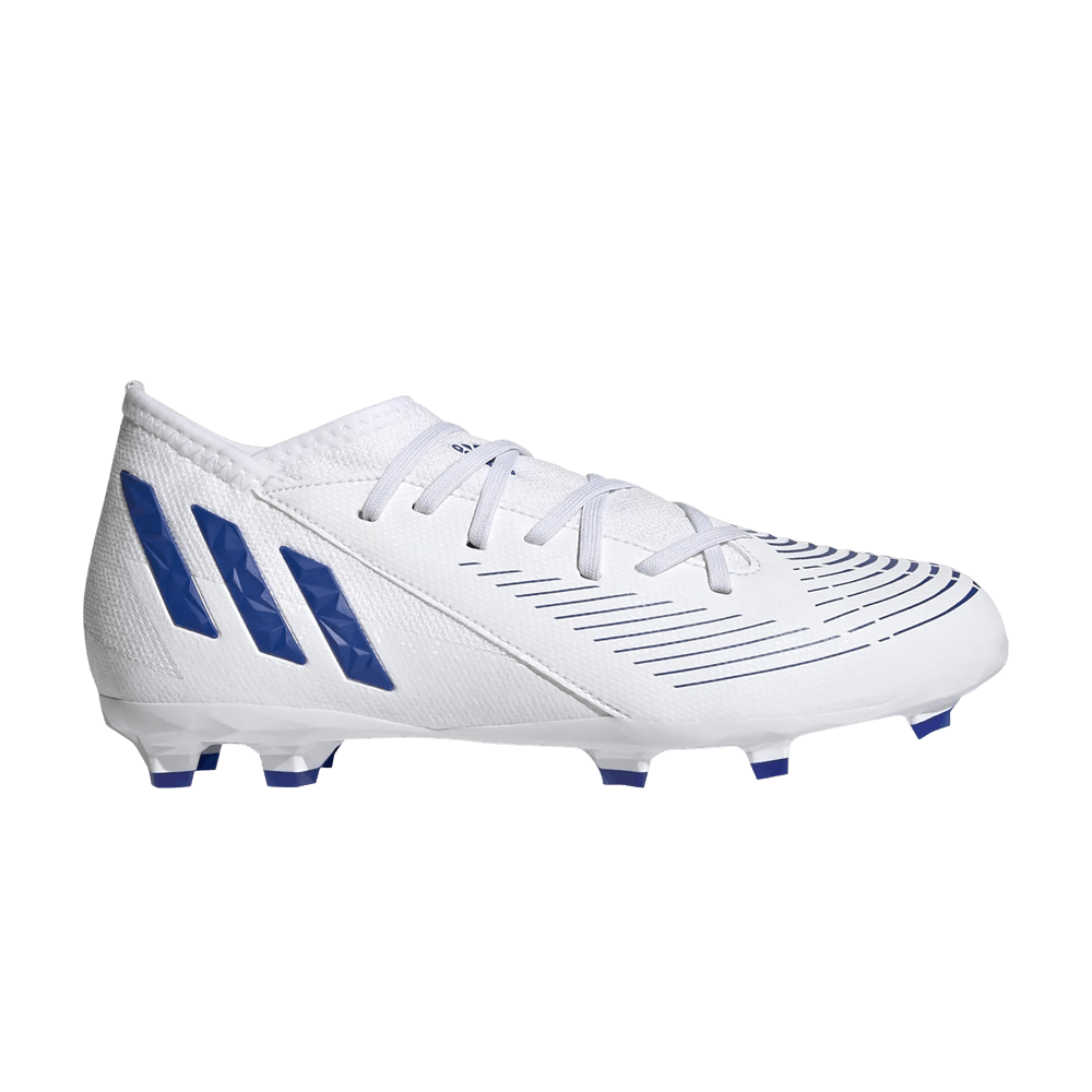 Buy (Grade School) adidas Predator Edge.3 FG 'White Hi-Res Blue' GX5211 ...