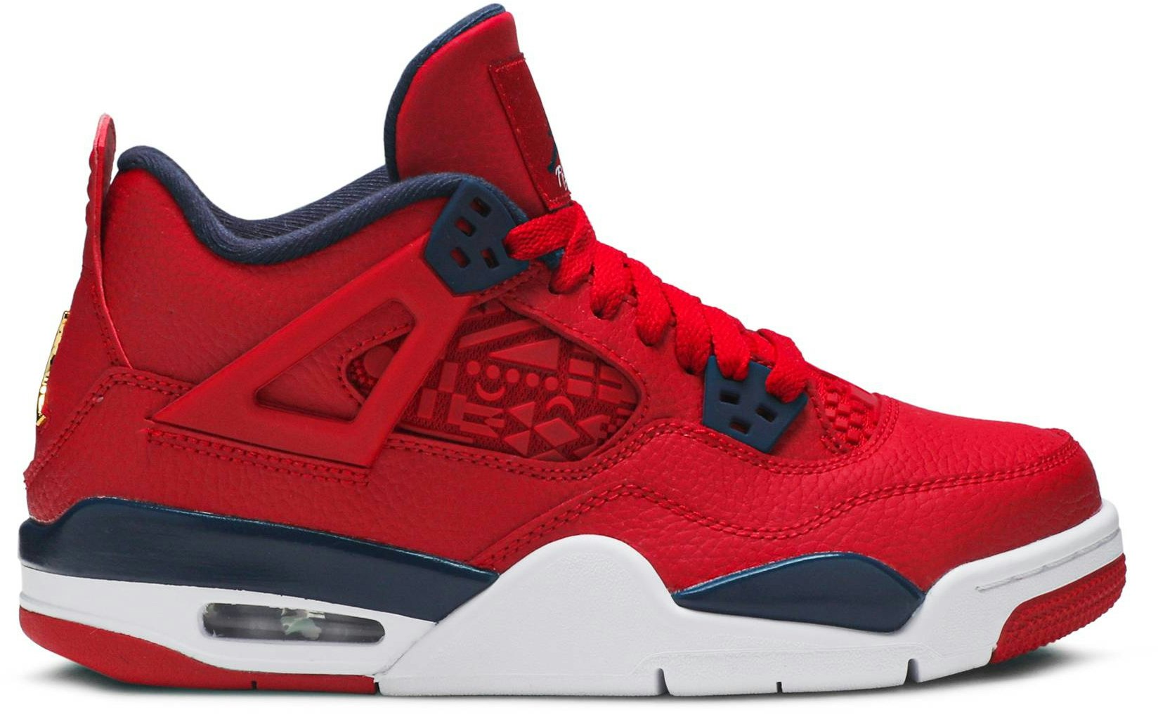(Grade School) Air Jordan 4 Retro 'FIBA' 408452-617 - 408452-617 ...