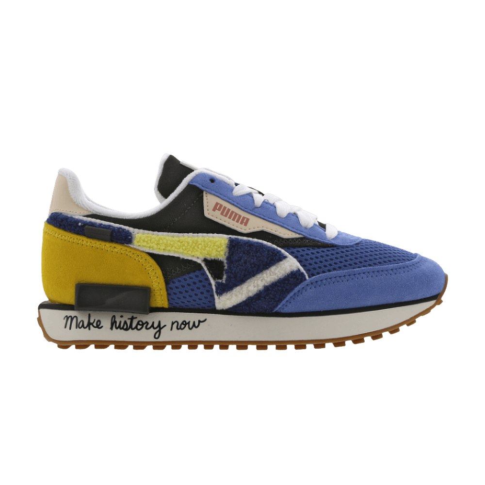 Buy (Grade School) Black Fives x Puma Future Rider 'Star Sapphire Maize ...