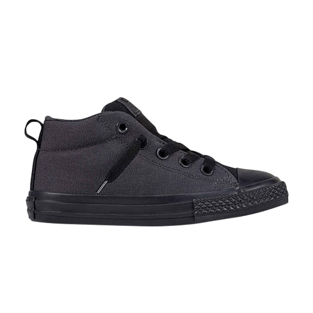 (Grade School) Converse Chuck Taylor All Star Mid 'Almost Black ...
