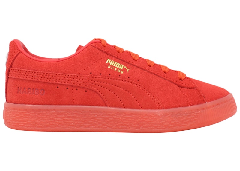 Beli (Grade School) Haribo x Puma Suede 'Poppy Red' 382854-01 - Novelship