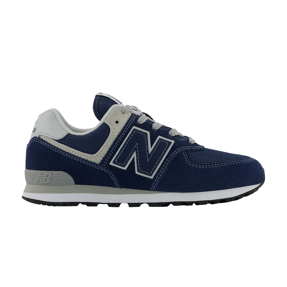 (Grade School) New Balance 574 Wide 'Core Pack ‑ Navy' GC574EVN‑W ...