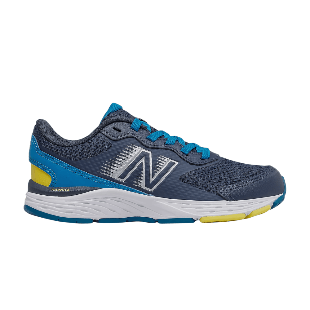 Buy (Grade School) New Balance 680v6 Wide 'Natural Indigo Citra Yellow ...