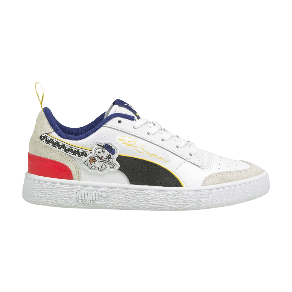 Buy (Grade School) Peanuts x Puma Ralph Sampson 'Snoopy - White Grey ...