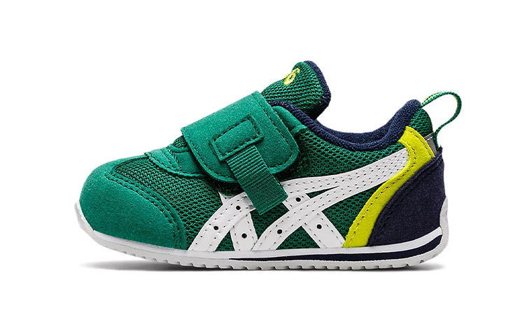 Buy (Infant) ASICS Baby KT-ES 'Green Velcro Low-Top' 1144A257-300 ...