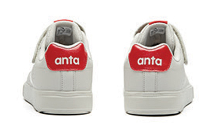 Buy (Preschool) Anta Low 'Grey Red Velcro' A33018001-3 - Novelship