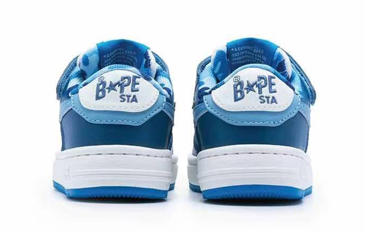 (Preschool) BAPE A BATHING APE STA Low 'Velcro' 1I70‑391‑001 - 1I70-391 ...