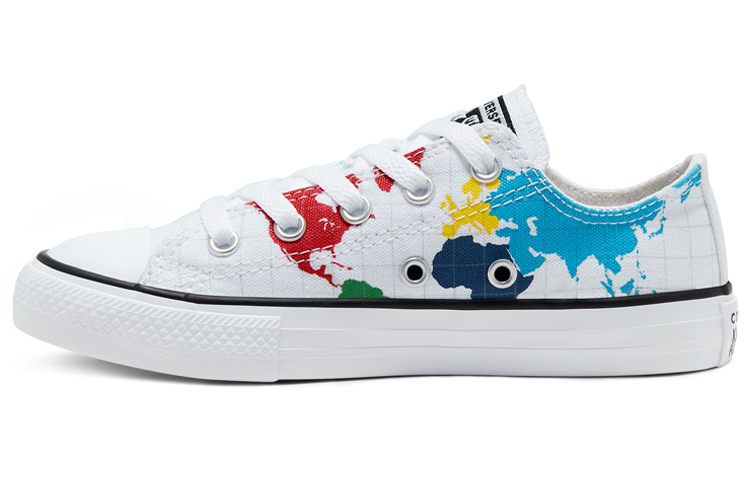 Buy (Preschool) Converse Chuck Taylor All Star World Map 'White Blue ...