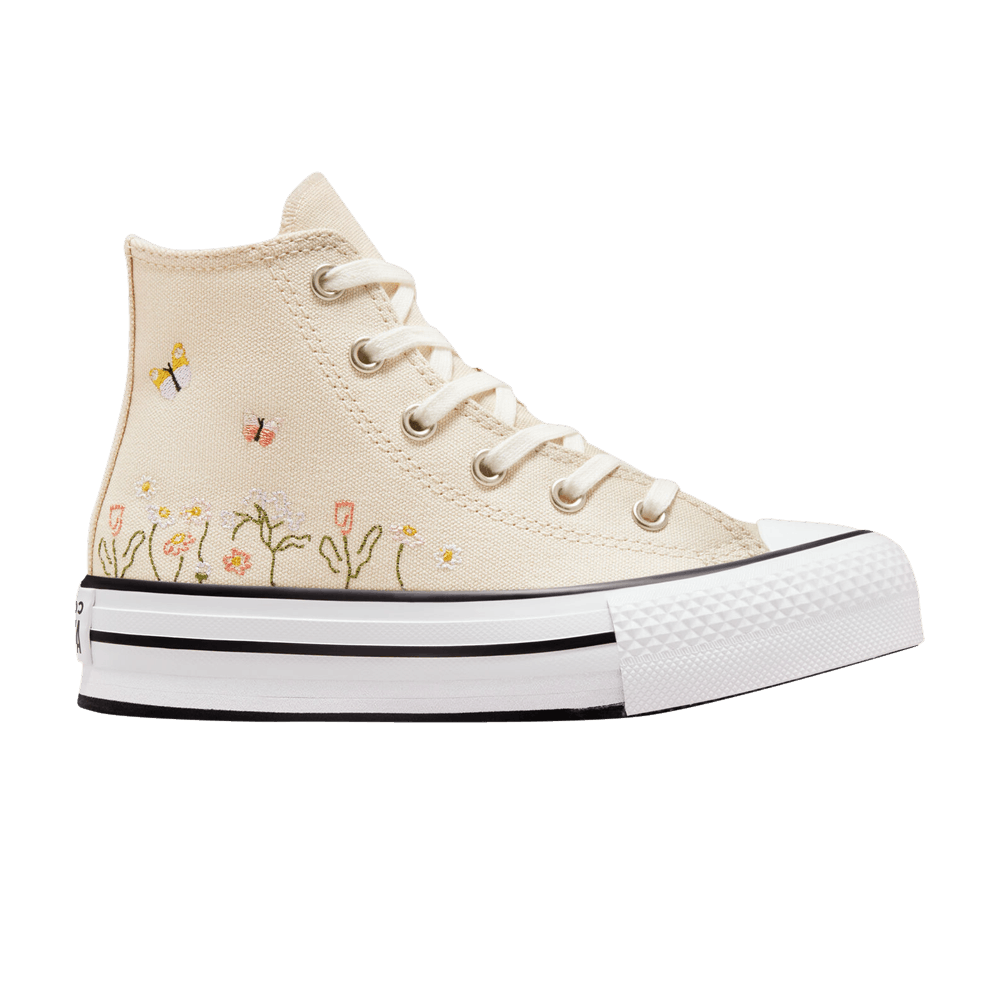 (Preschool) Converse Chuck Taylor All Star Lift Platform High 'Floral ...