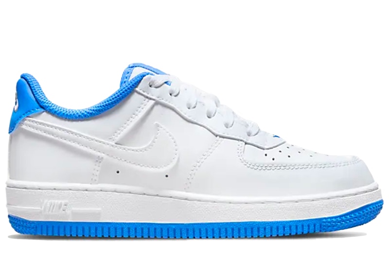 Buy (Preschool) Nike Air Force 1 'White Light Photo Blue' DV1332-101 ...